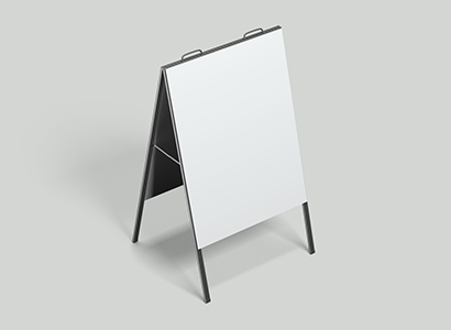 A-Frame Display Stand | printshop.algonquincollege.com